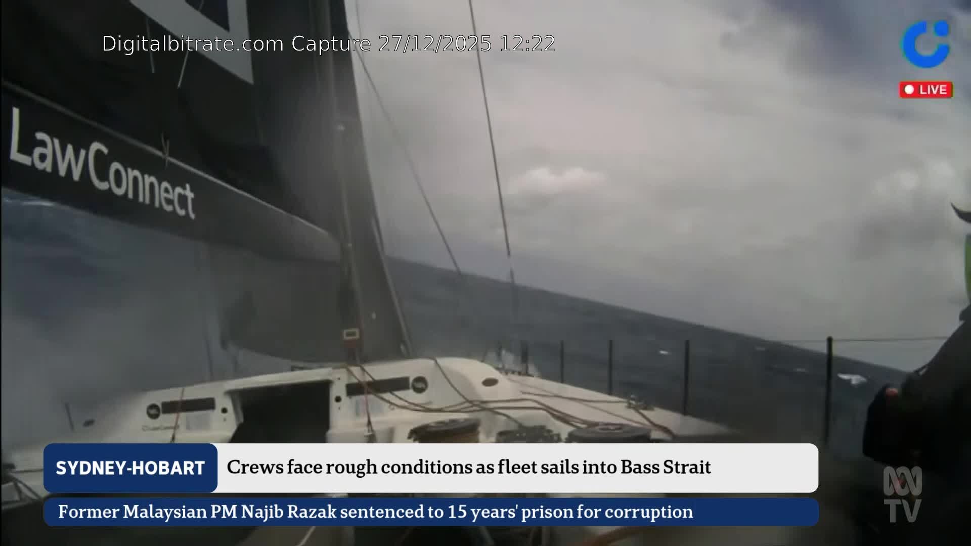 DVBT DVBT2 Bitrate Monitoring ABCTV HD - ABC - DTT Australia Perth